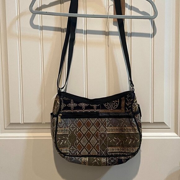 danny k | Bags | Danny K Beverly Hills Tapestry Embroidered Crossbody ...